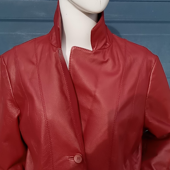 George | Jackets & Coats | George Ladies Genuine Leather Jacket | Poshmark